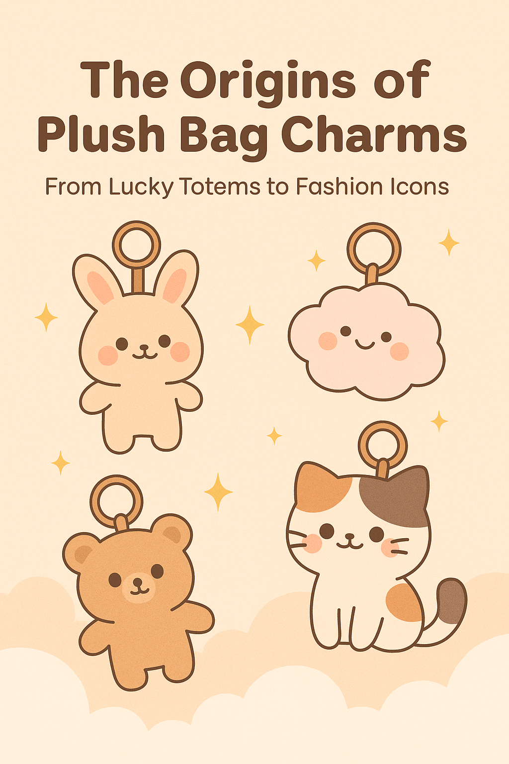 The Origins of Plush Bag Charms – From Lucky Totems to Fashion Icons ...